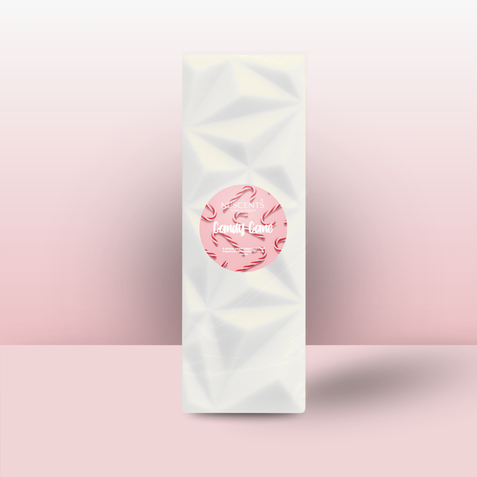 *CHRISTMAS Candy Cane - Original Wax Melt Snap Bar XL | Nuscents