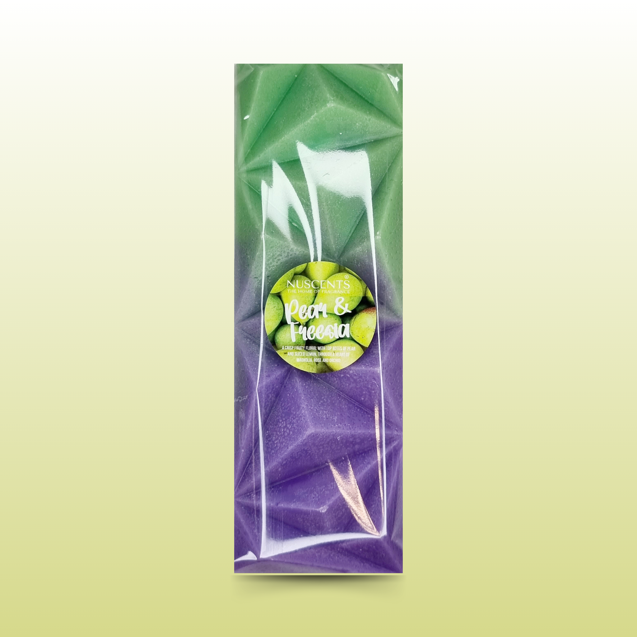 Pear & Freesia Wax Melt Snap Bar XL | Nuscents