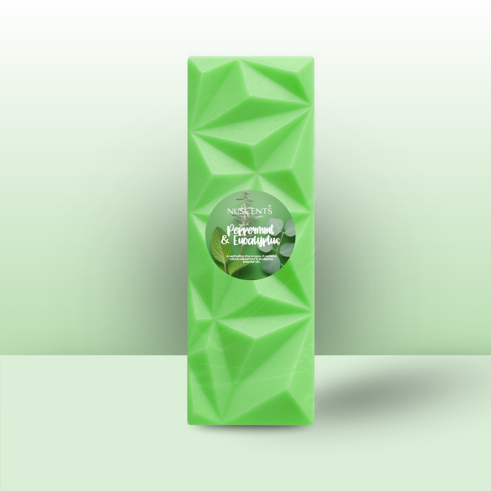 Peppermint & Eucalyptus - Original Wax Melt Snap Bar XL | Nuscents
